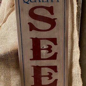 Primitive Sign, Garden Sign, Garden Shed Decor, Primitive Wall Hanging ...