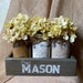 Farmhouse Mason Jar Set Wedding Reception Accent Farmhouse - Etsy