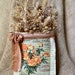 Flower Seed Wall Pocket, Flower Wall Hanging, Seed Packet Art ...