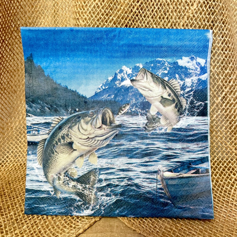 Lake Theme Decoupage - Etsy