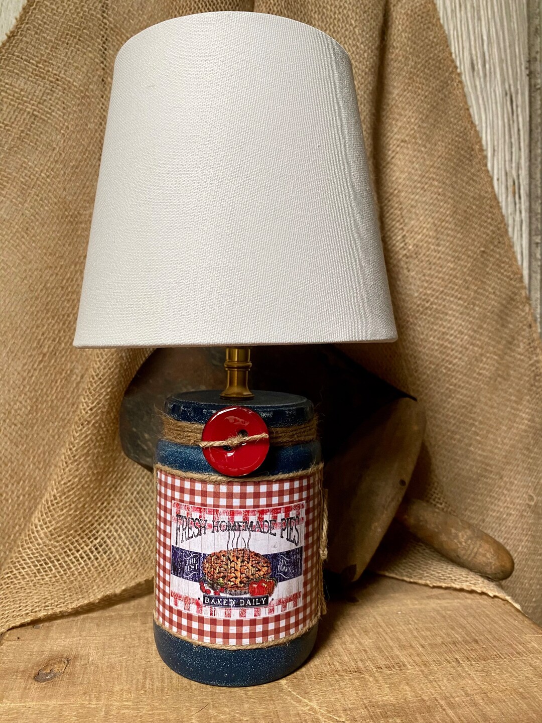 Strawberry Accent Lamp, Strawberry Themed Decorative, Glass Table Lamp ...