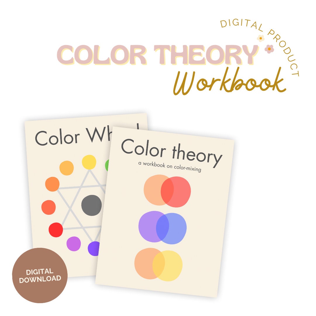 Color Theory Workbook - Etsy