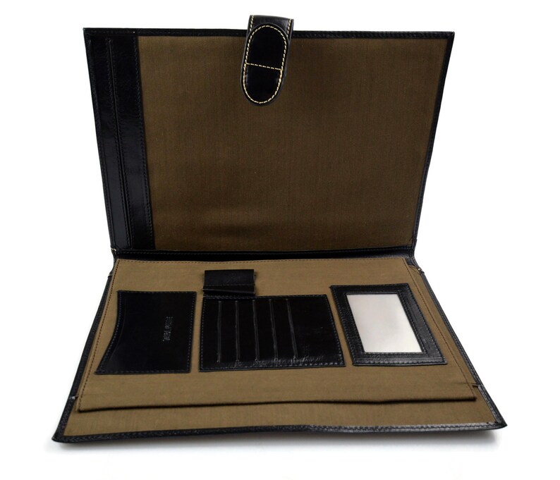 Leather Folder A4 Document File Folder A4 Leather Document - Etsy