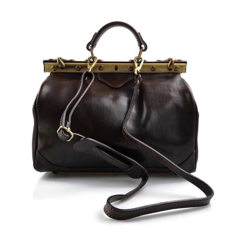 Doctor Bag for Women Leather Doctor Bag Purse Leather Handbag - Etsy