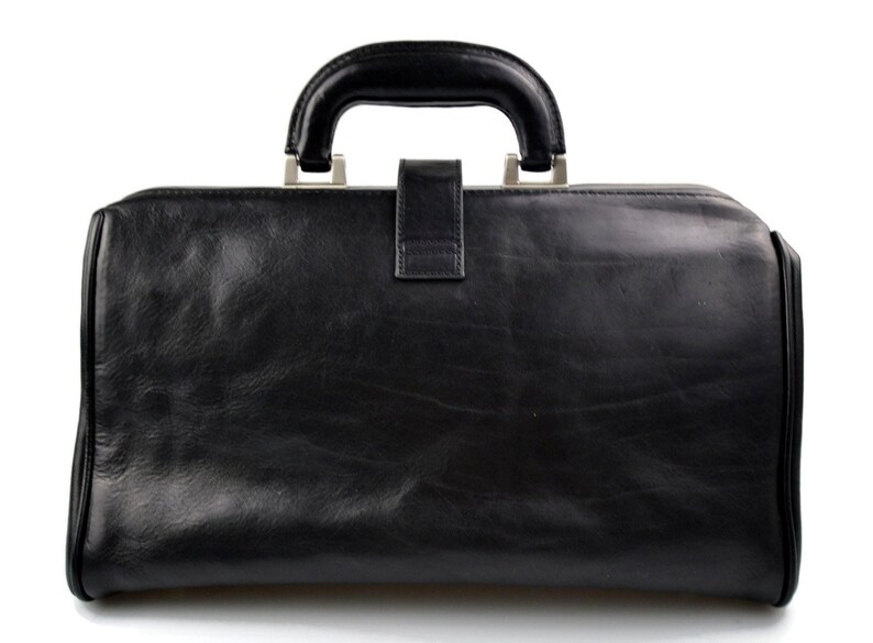 Doctor Bag Leather Briefcase Bag Doctor Handbag Women Leather - Etsy