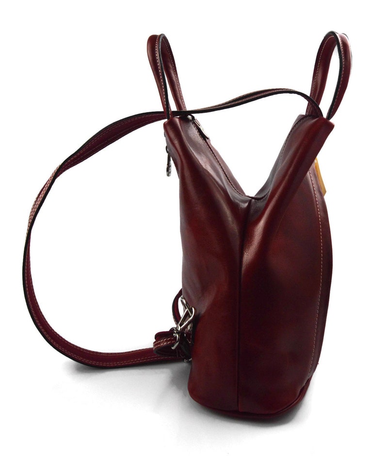 Leather backpack women men leather travel bag weekender sports | Etsy