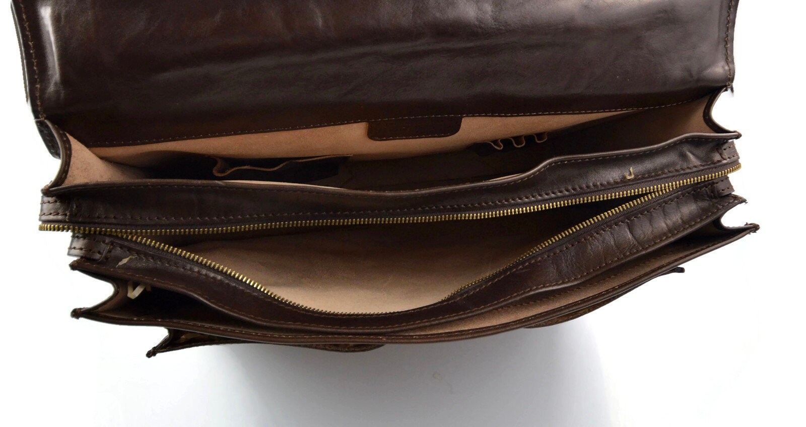 Leather briefcase business bag conference bag satchel office | Etsy