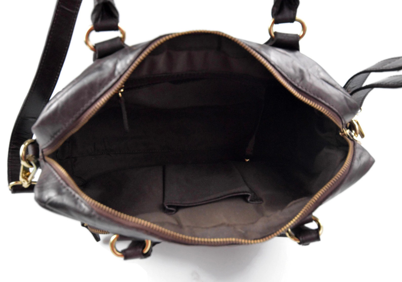 Ladies buffalo leather handbag womens shoulder bag leather | Etsy