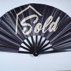 Custom Statement Hand Fan | Custom Hand Fan | Personalized Fan | Rave ...