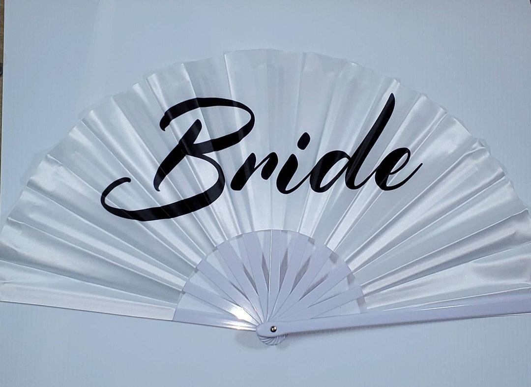 Bride Hand Fan Wedding Fan Bridal Fan Wedding Party - Etsy