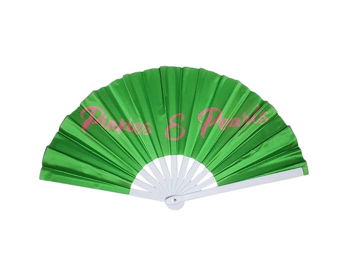 Alpha Kappa Alpha Clack Fan | Pinkies and Pearls | AKA | D9 | Crossing Gift | AKA Fan | 1908 - Etsy