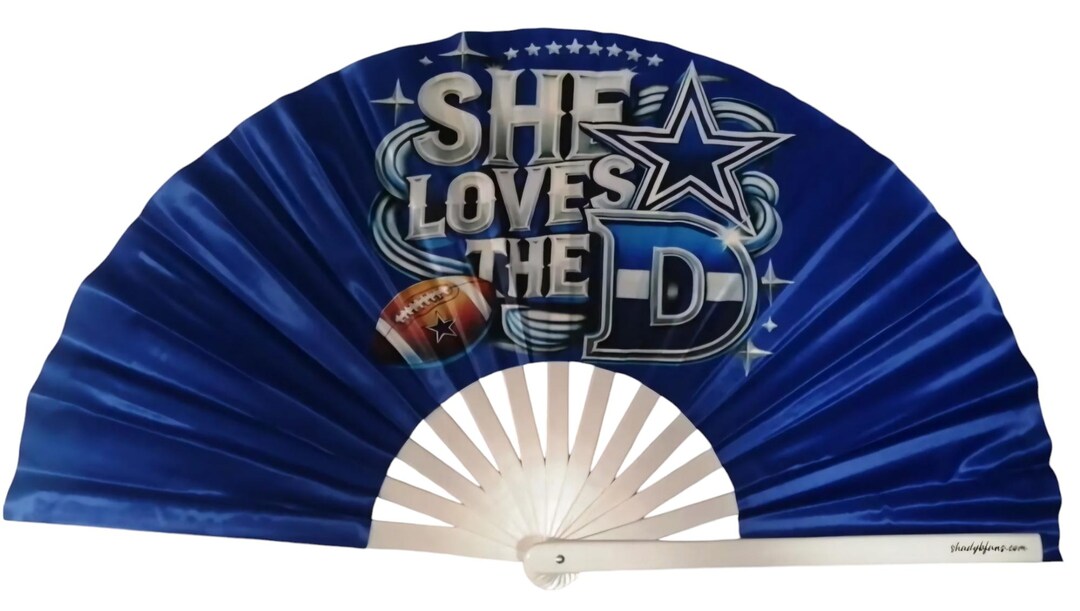 Dallas Cowboys Hand Fan Cowboys Football - Etsy