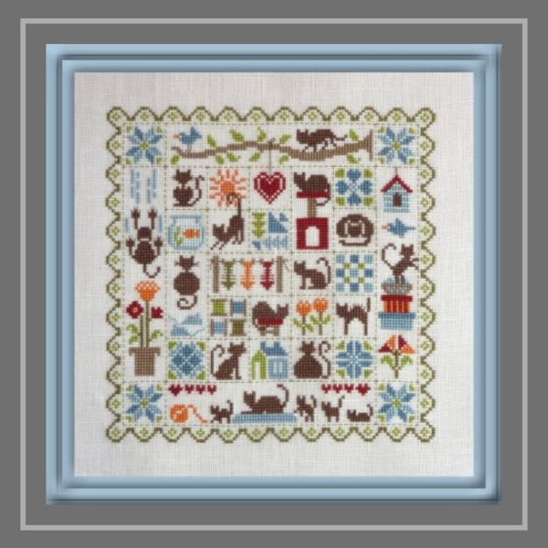 Patchwork Cats - Etsy