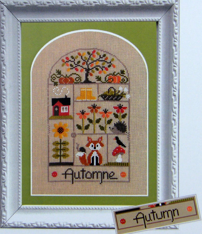 Little Moments of Autumn, Counted Cross Stitch Chart. - Etsy