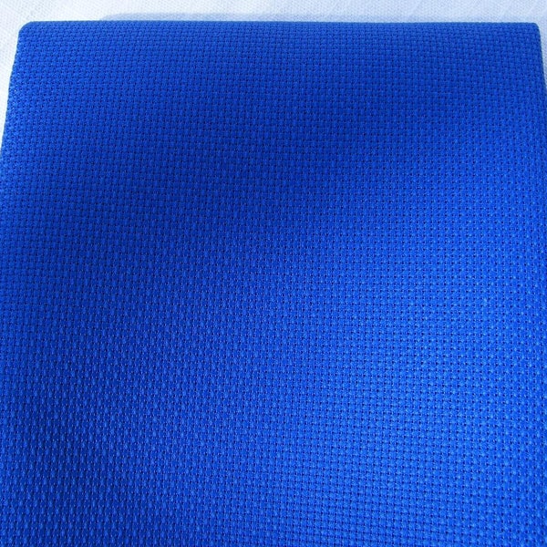 Royal Blue Cross Stitch Fabric - Etsy