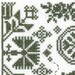 Spring Quaker Sampler Counted Cross Stitch Chart to Work in - Etsy