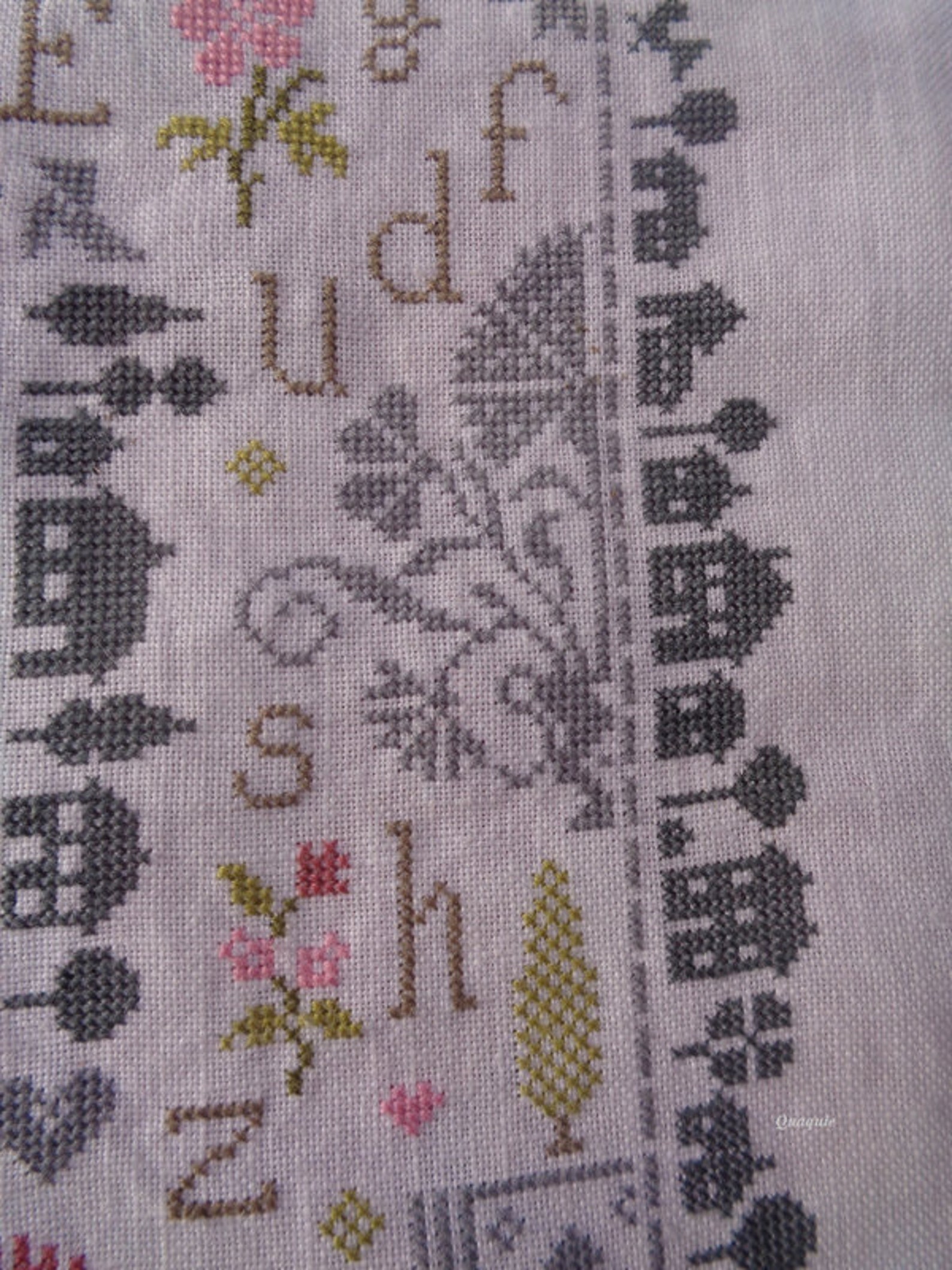 Village Quaker Counted Cross Stitch Chart. Quaker Cross - Etsy