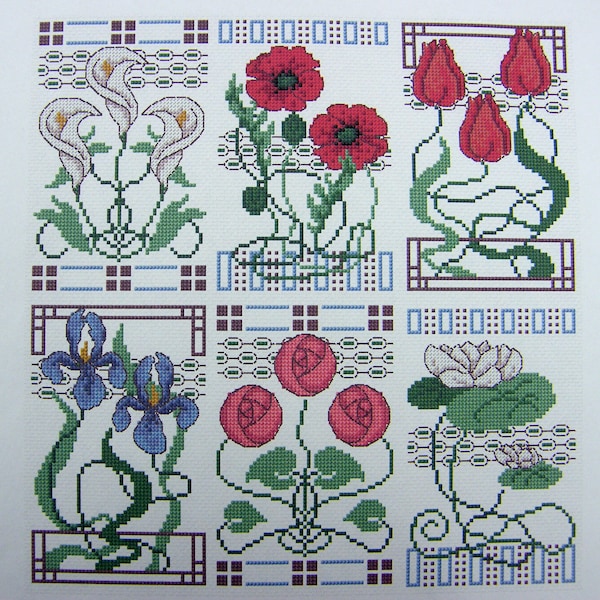 Point de croix moderne - Etsy France