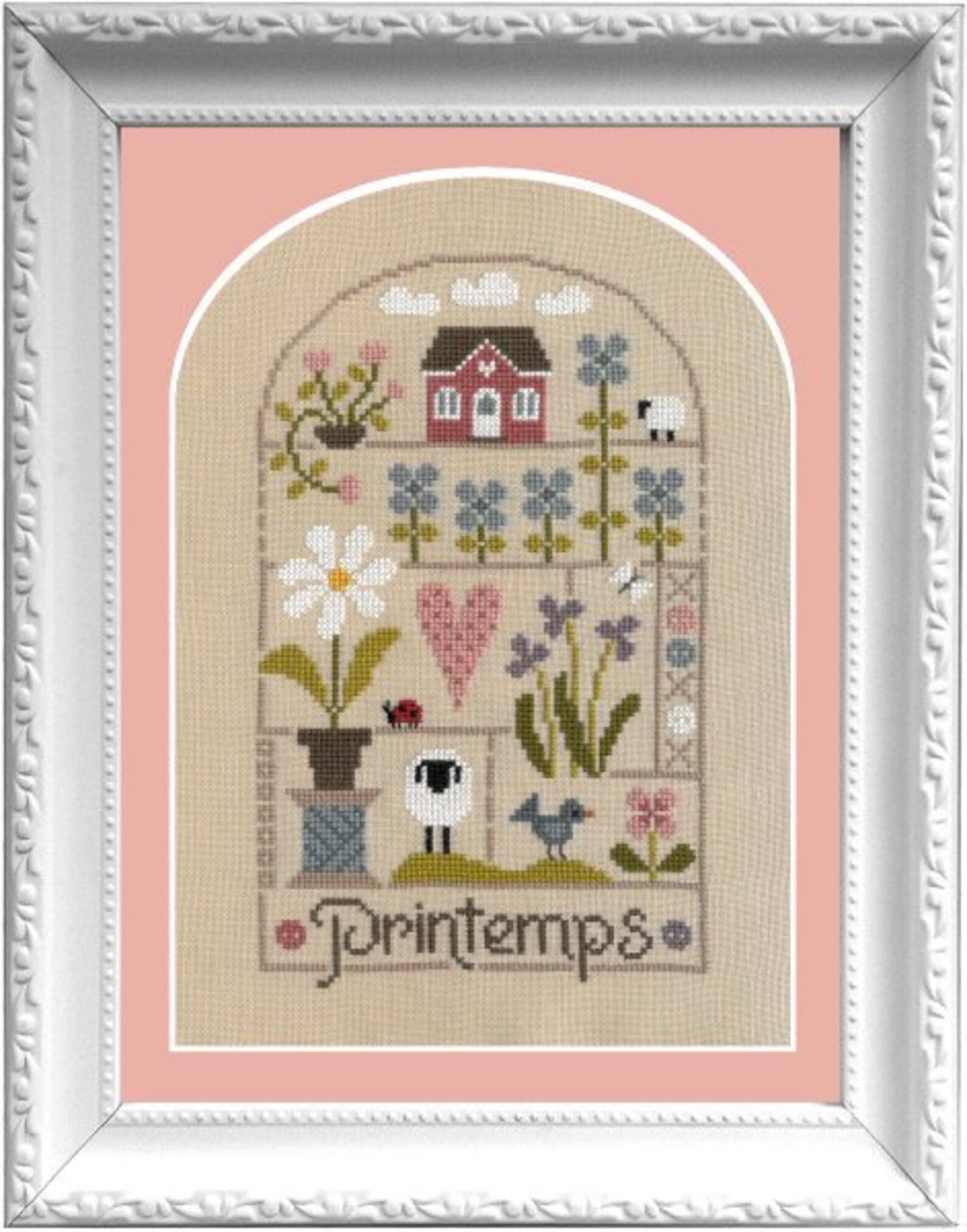 Little Moments of Spring Counted Cross Stitch Chart With | Etsy