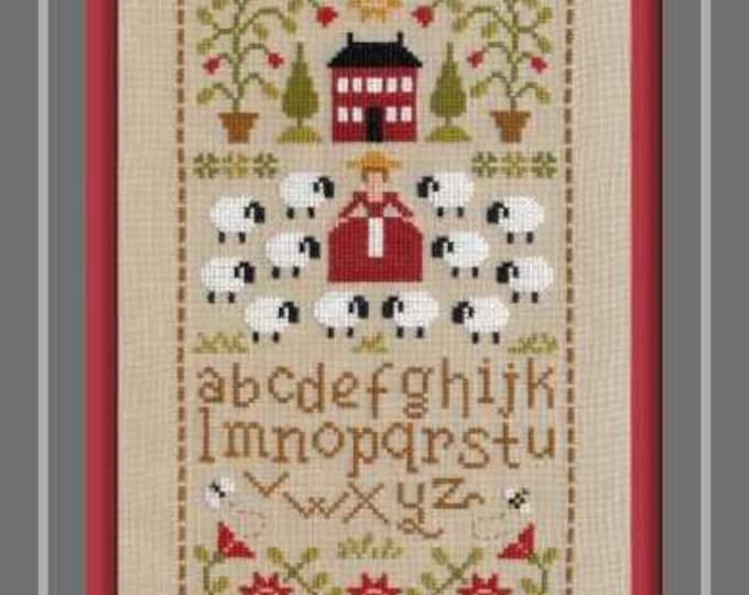 Sheep ABC Sampler Counted Cross Stitch Chart. - Etsy