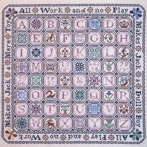 Quaker Game Board Sampler, Counted Cross Stitch Chart. Geometric Quaker ...