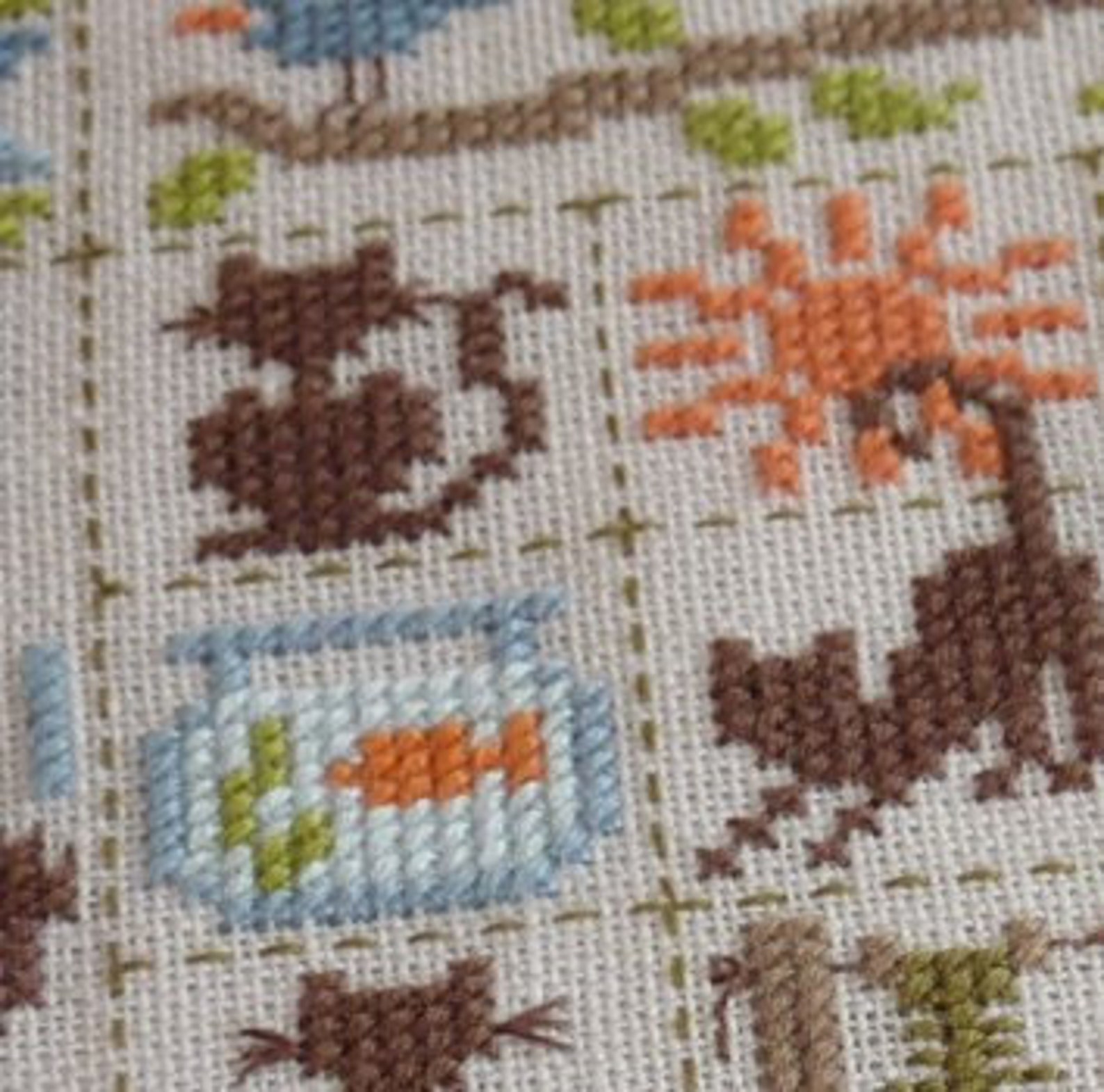 Patchwork Cats Counted Cross Stitch Chart in a Patchwork | Etsy