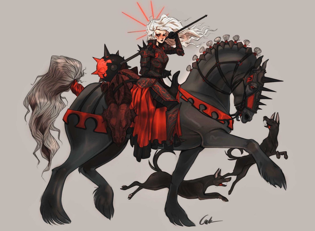 Witcher Knight - Etsy