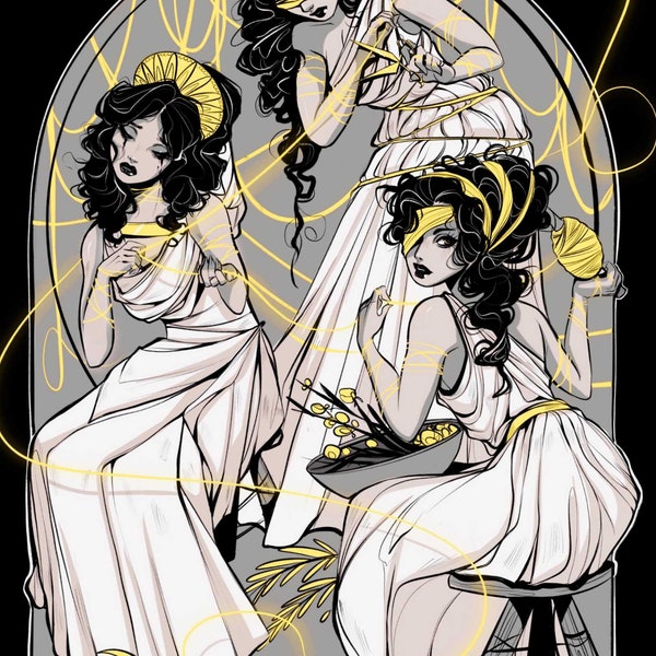 The Three Fates - Etsy