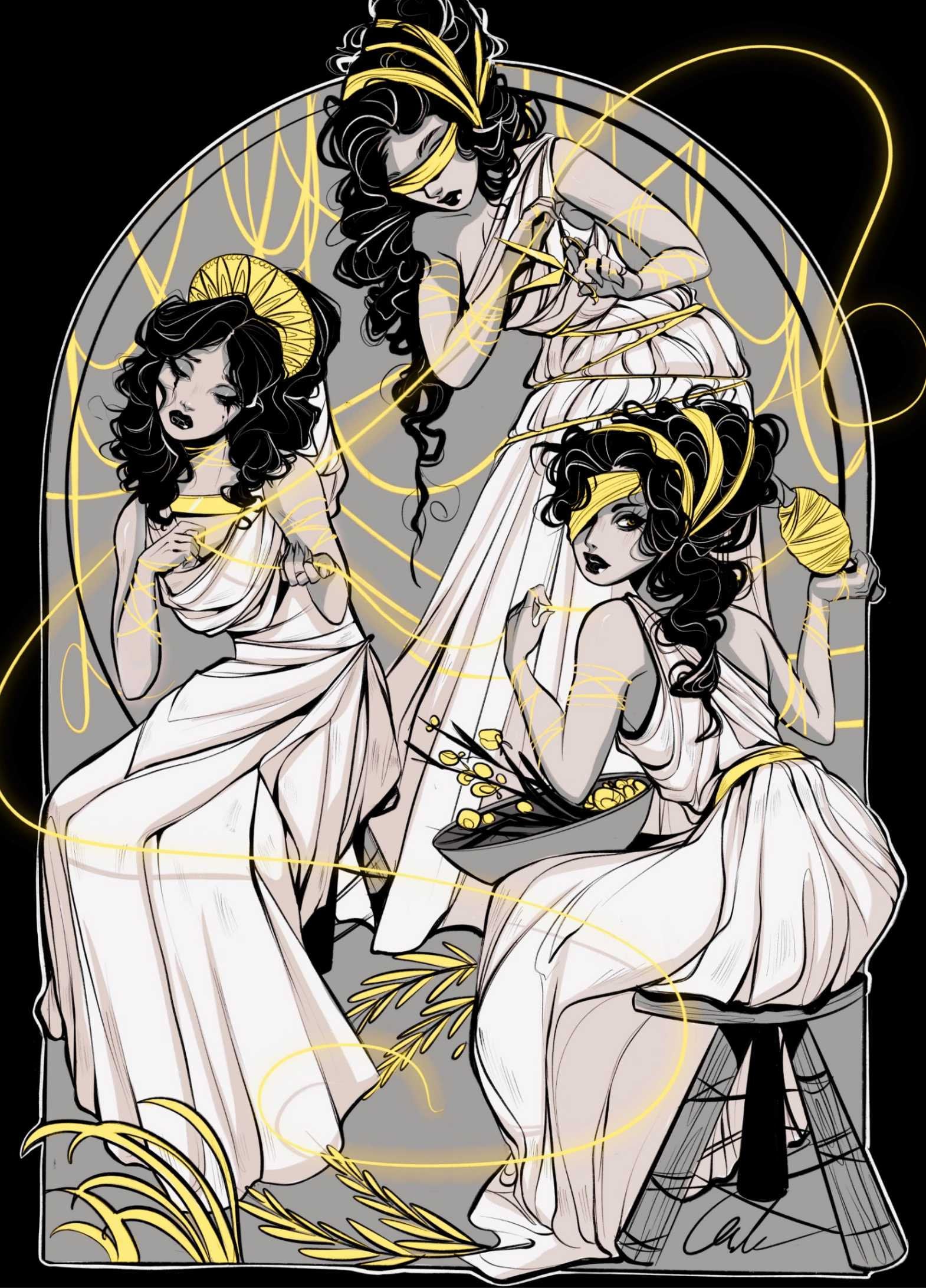 The Three Fates - Etsy