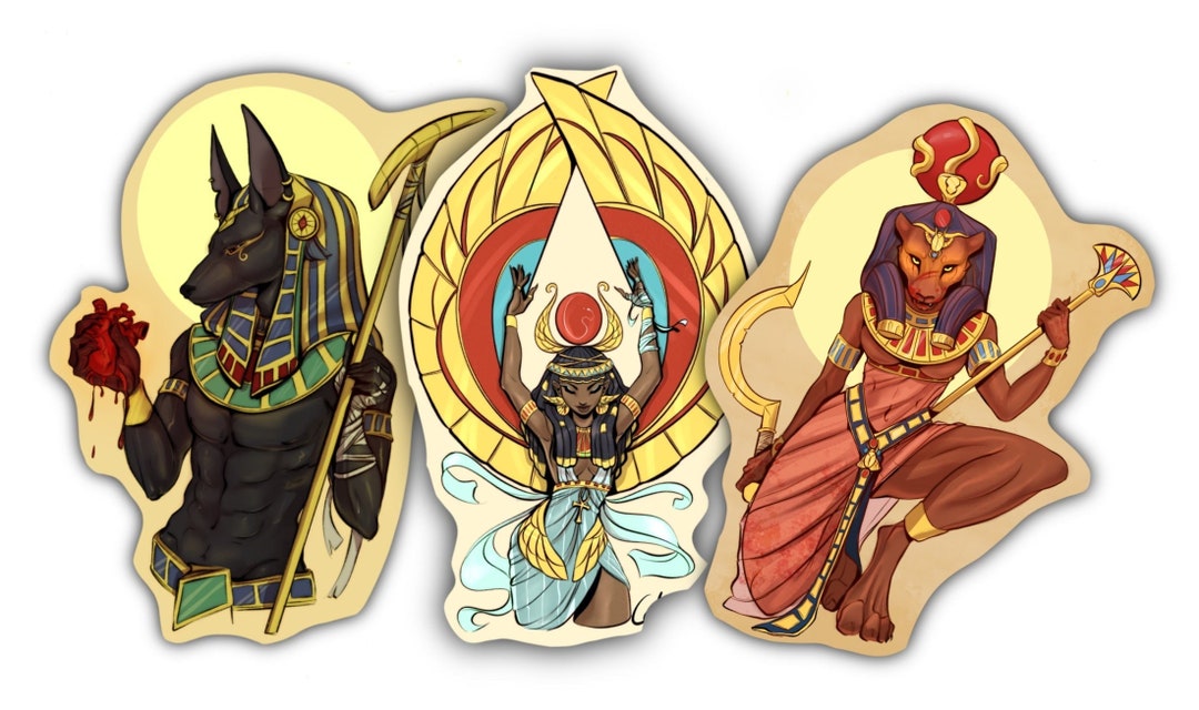 Egyptian Sticker Set - Etsy