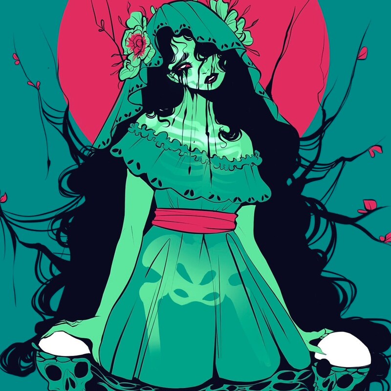 La Llorona Art - Etsy