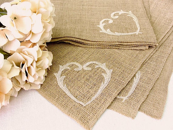 Rustic Burlap Table Topper Wedding Table Decor Vintage Gold - Etsy
