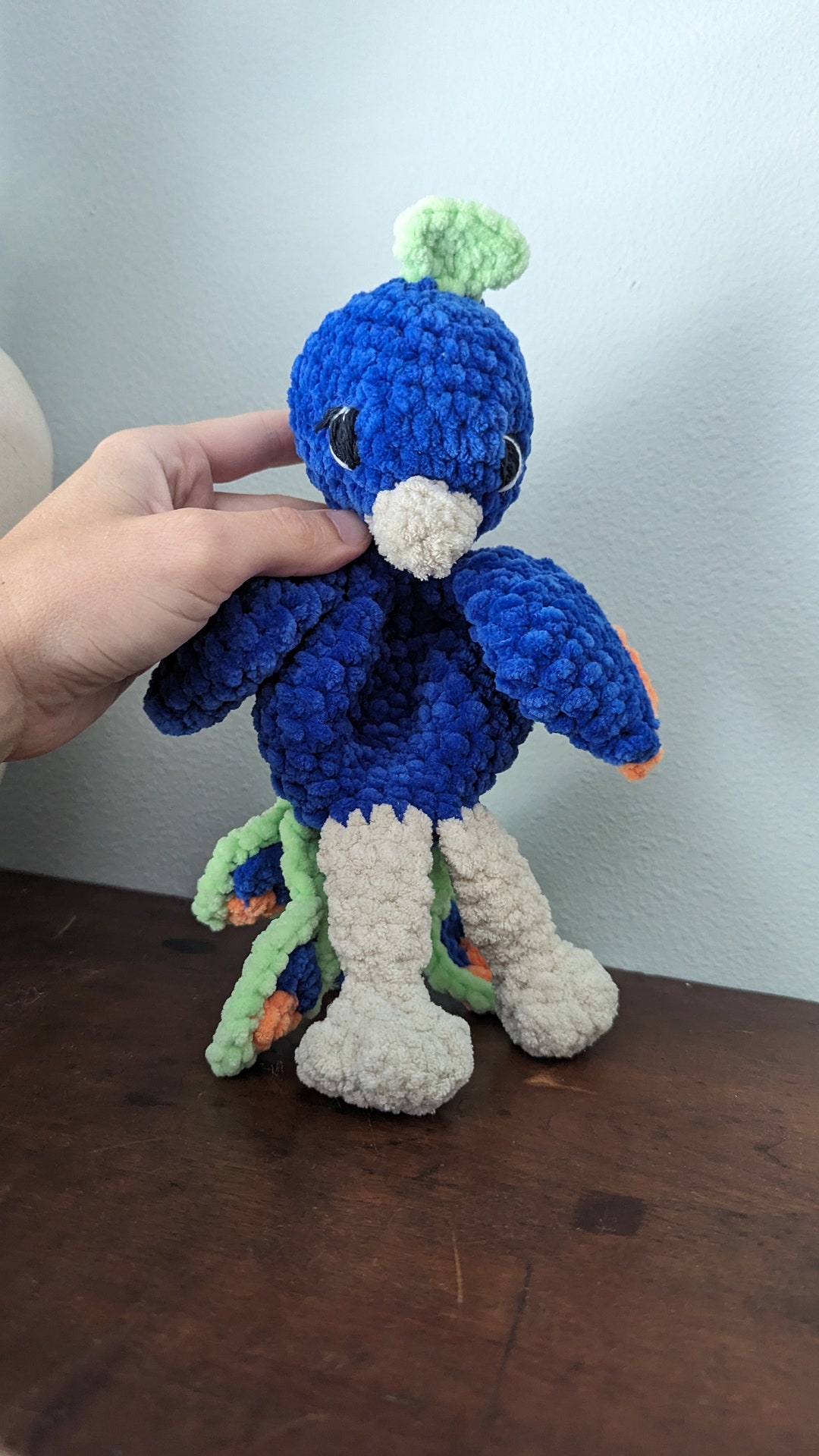 Mini Pico the Peacock Lovey - Etsy