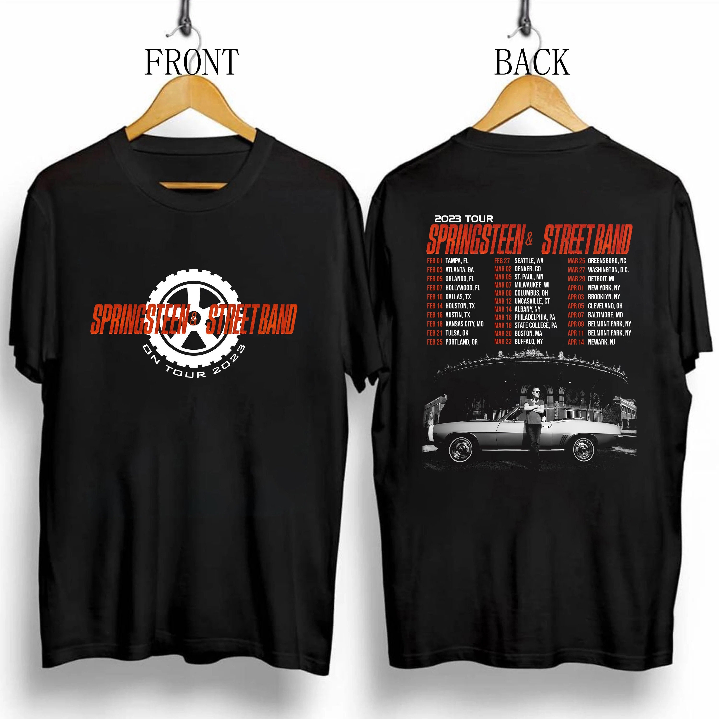 Bruce Springsteen N EStreet Band Tour Shirt, Springsteen Tour 2023 Shirt