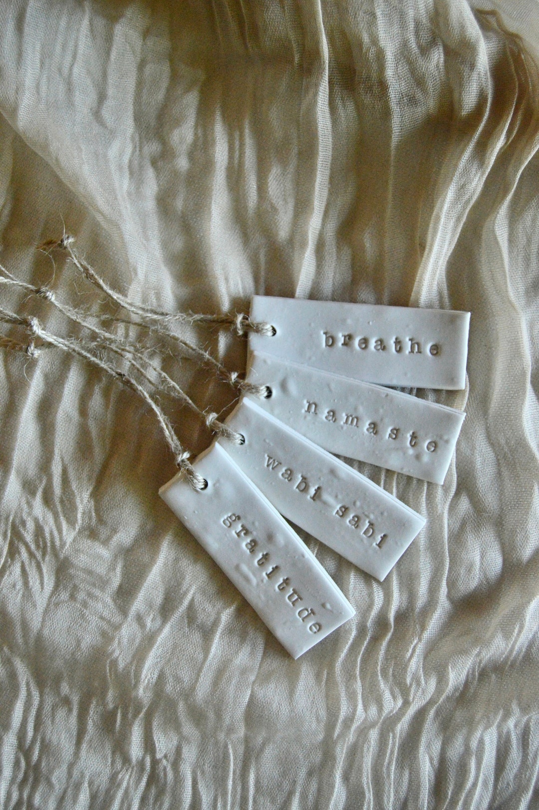 Handmade Clay Gift Tags: Personalized Polymer Clay Decor - Etsy