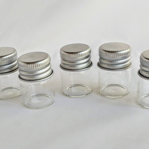 Tiny Glass Bottle - Etsy