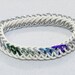 Rainbow Pride Persian Stretch Chainmaille Infinity Bracelet - Etsy