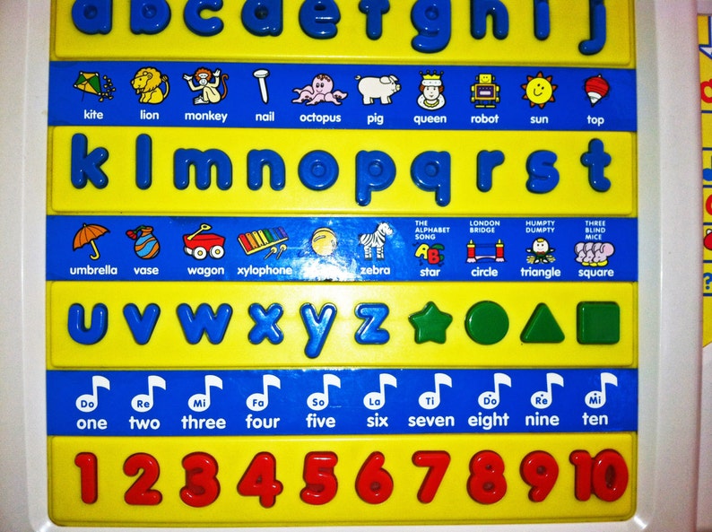 VTech Little Smart Alphabet Desk | Etsy