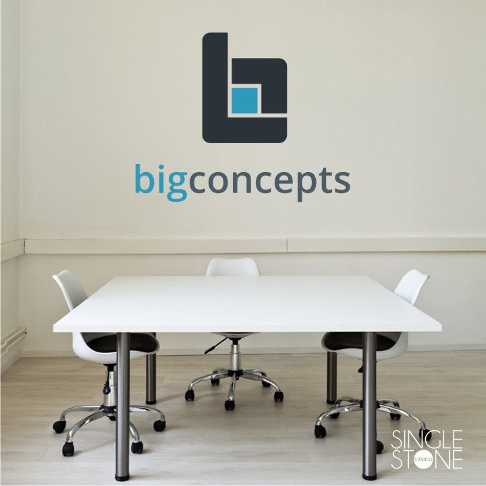 Custom Business Logo Wall Decal Custom Home Decor | Etsy