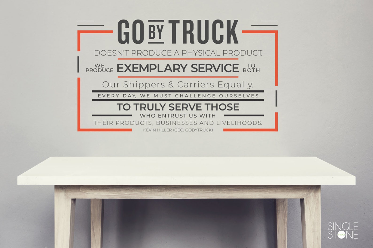 Custom Business Mission or Vision Statement Vinyl Decal - Create Your ...