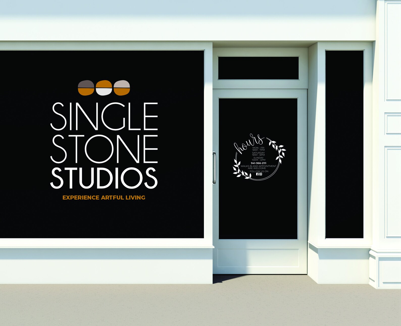 Custom Storefront Window Decals Business Logos Store Hours - Etsy