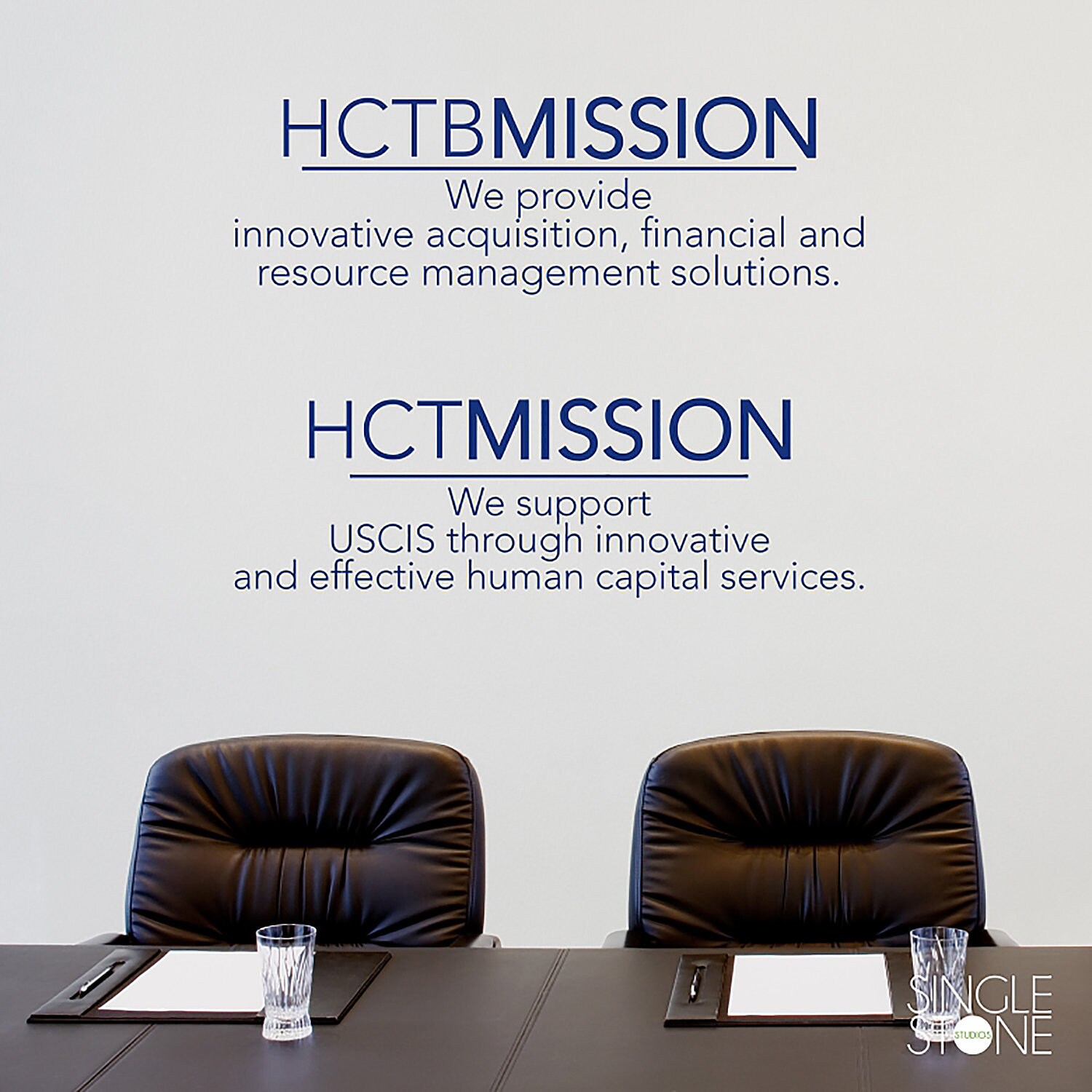 Custom Business Mission or Vision Statement Vinyl Decal | Etsy