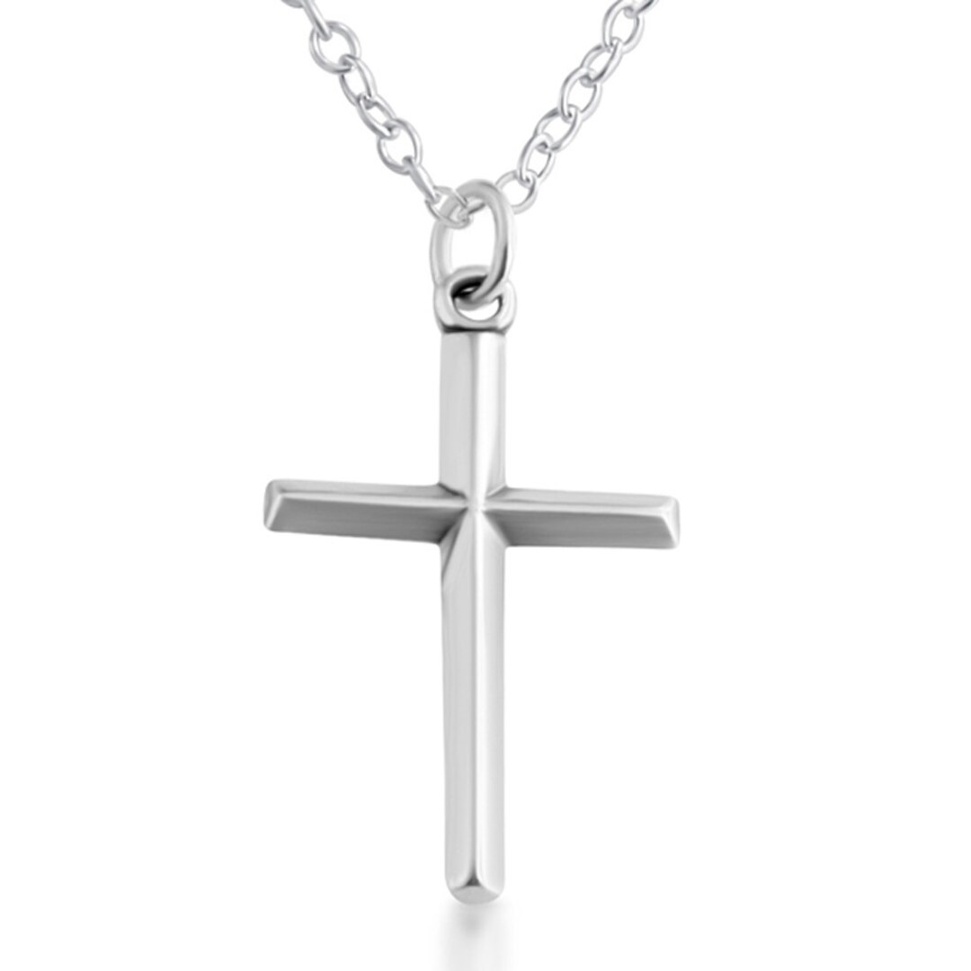 Beveled Christian Cross Religious Symbol of the Crusifixion of Jesus ...