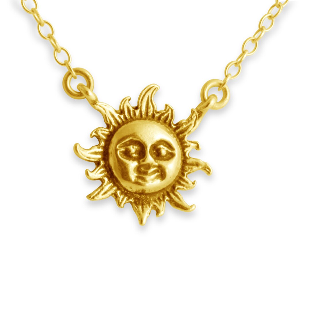 Smiling Sun Face Celestial Symbol Yellow Star Cute Charm Pendant Jump ...