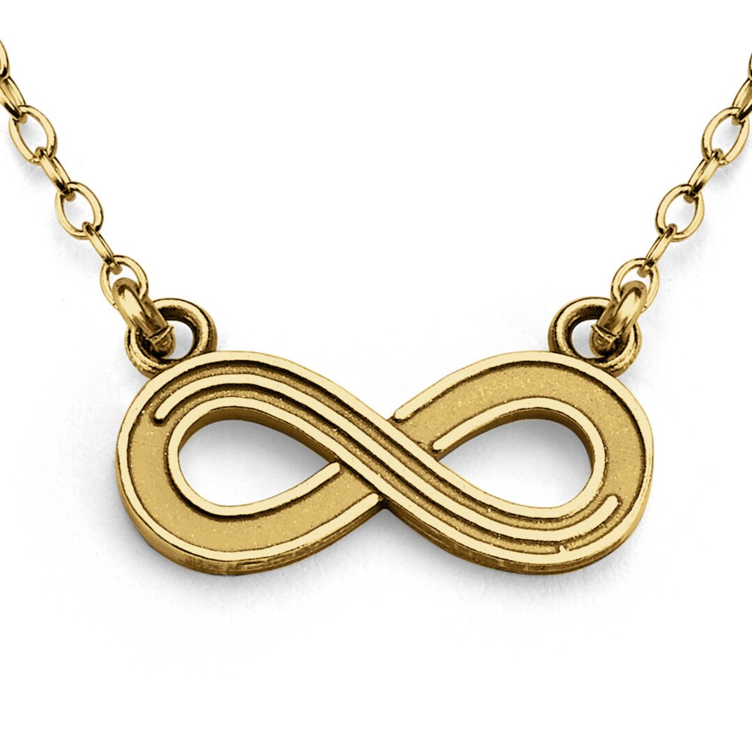Infinity Symbol Sideways Number 8 Spiritual Charm Pendant - Etsy
