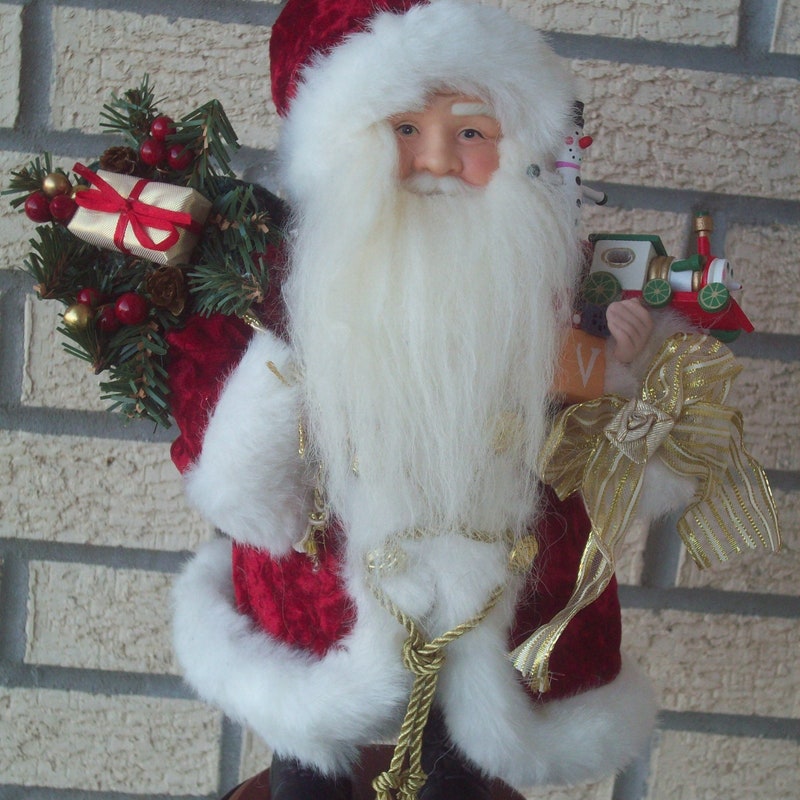 Large Santa Dolls - Etsy