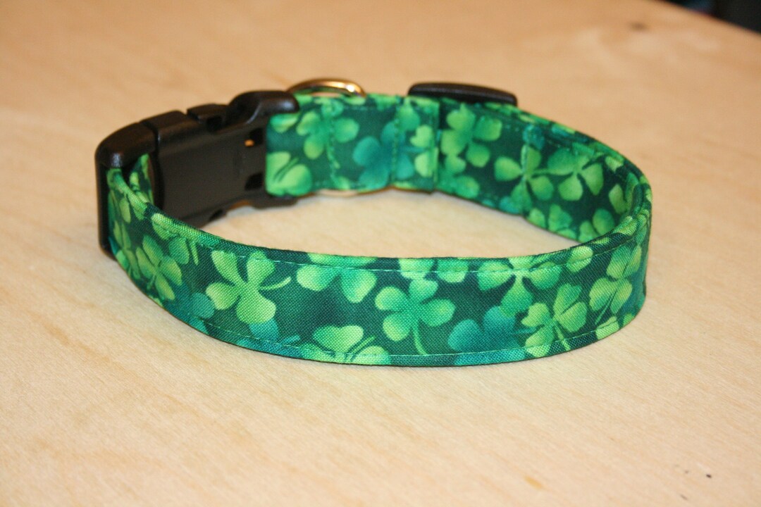 Lucky Four Leaf Clover St Patricks Day Dog & Cat Collars - Etsy