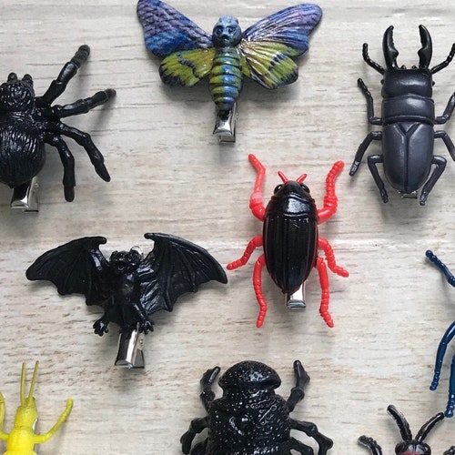 BUGS FRENCH BARRETTE 80mm Thick Hair Barrette Hair | Etsy