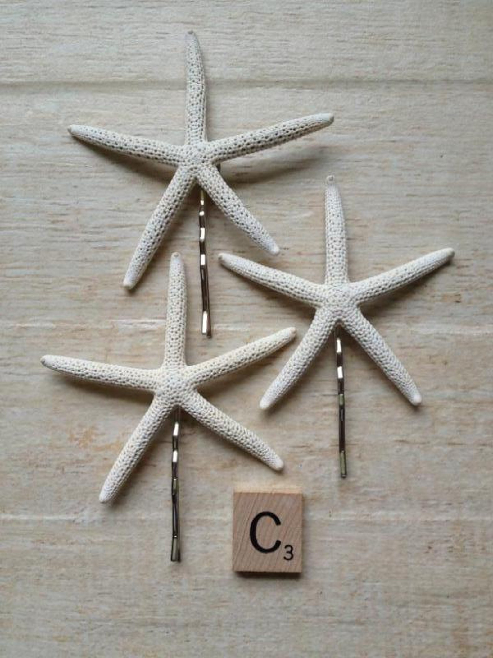 Beach Wedding Starfish Hair Pin Beach Hair Style Mermaid | Etsy