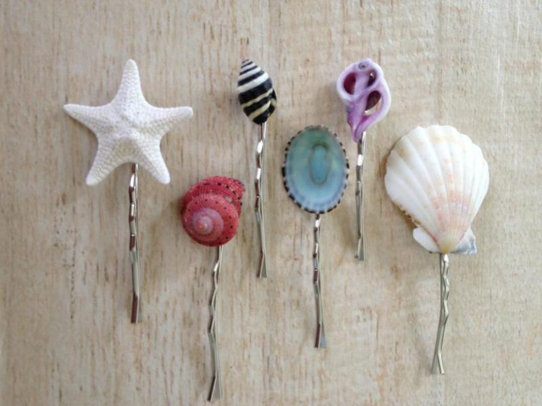Shell Hair Pin Ocean Hair Style Beach Wedding Mermaid Costume Halloween ...